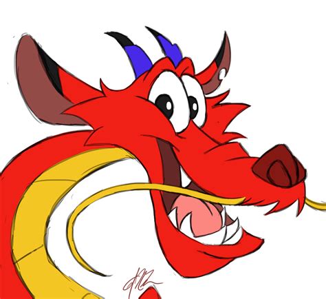 Fondo De Imagen De Mushu Png
