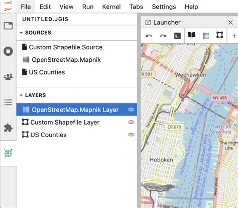 Getting Started With Jupytergis — Jupytergis Documentation