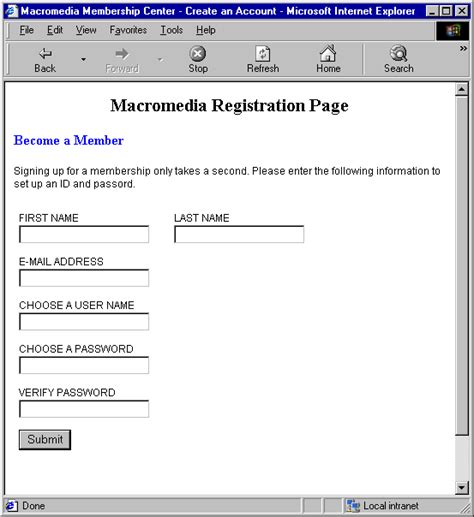 Macromedia Dreamweaver Ultradev 4 Password Protecting Pages Building