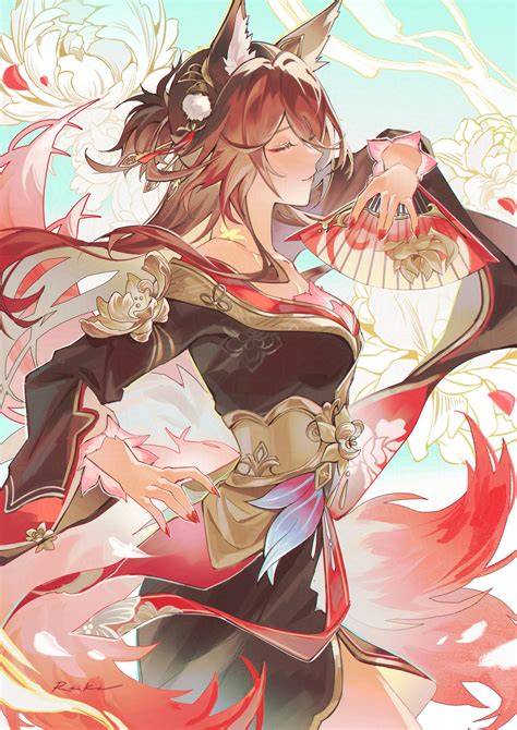 Tingyun And Fugue Honkai And More Drawn By Reika Reikadraws Danbooru