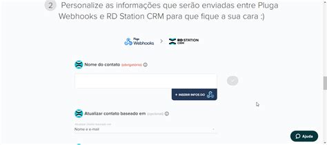 Integração Com Rd Station Crm Via Pluga Webhooks Respondi