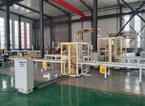 Intelligent Horizontal Fully Automatic Pallet Wrapping Machine Horizontal Orbital Stretch