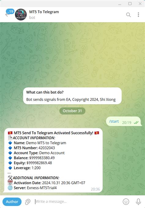 Mt5 Send To Telegram Buy Trading Robot Expert Advisor For Metatrader 5
