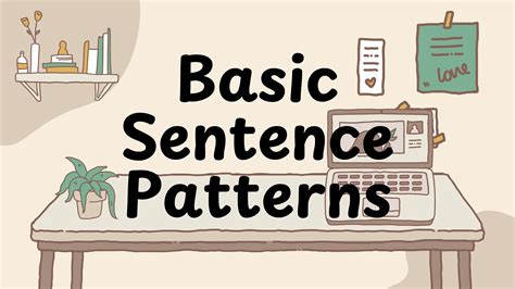 Basic Sentence Patterns And Types Of Sentencespdf