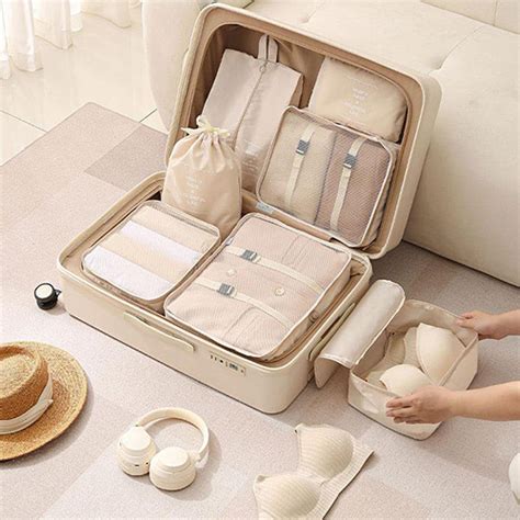 시그니처 여행용 파우치 세트 6종 캐리어 정리백 판촉물