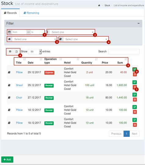 Stock Balance MaxiBooking