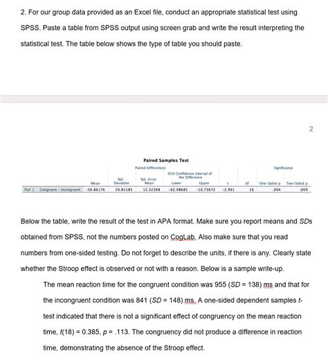 2 For Our Group Data Provided As An Excel File Chegg Com