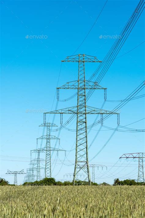 Electric Transmission Cables In Germany