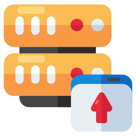 Server Upload Dataserver Database Db Icon Download On Iconfinder