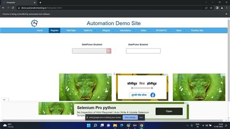 Session 21 How To Handle Calendars And Date Pickers In Selenium