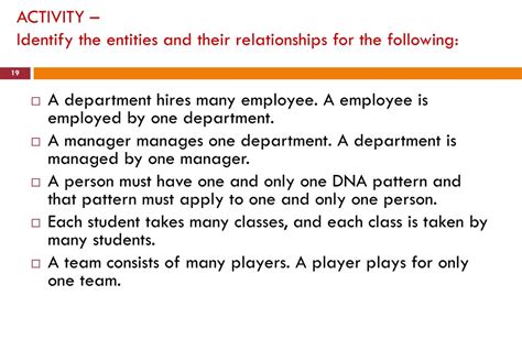Ppt Cse 1012 Basic Computer Applications Entity Relationship Diagram