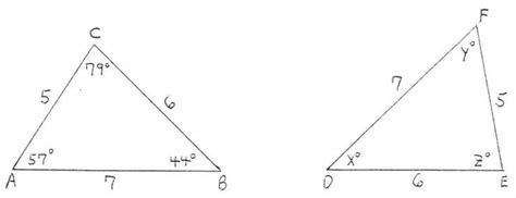 69 The Sss Theorem Mathematics Libretexts