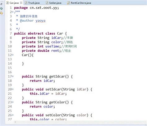 Java小练习之租车系统的简单构建 知乎