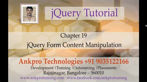 Jquery 19 Form Content Manipulation Youtube