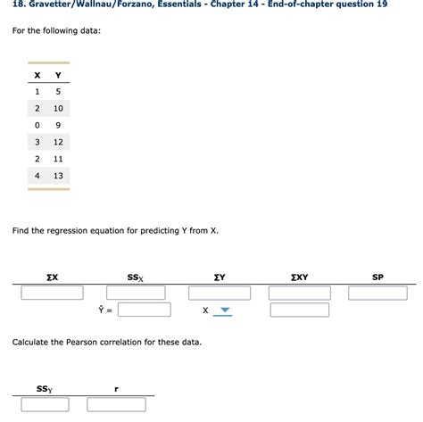 Answered X Y 1 10 Bartleby