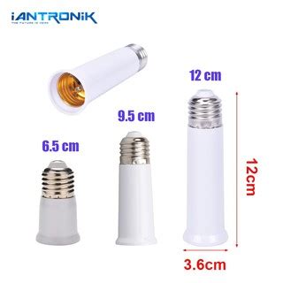 Jual Fitting Sambungan Lampu Downlight E Ke E Sambung Fitting Extension Indonesia Shopee
