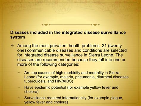 Epidemiological Surveillance Pptx