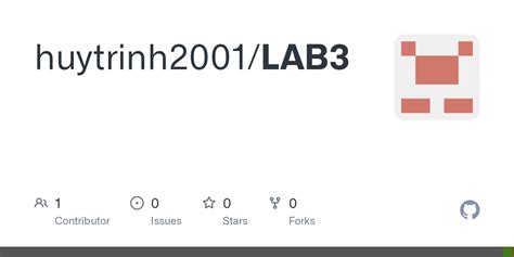 Github Huytrinh2001lab3