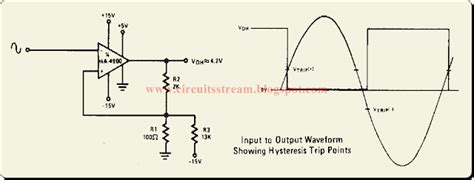 Zero Crossing Detector Circuit Diagram Electronic Circuit Diagrams Schematics