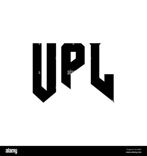 Upl Letter Logo Design For Technology Company Upl Logo Design Black