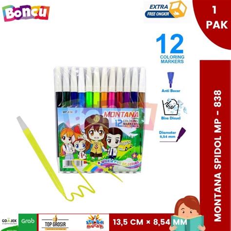 Jual Spidol Spidol Warna Spidol Montana Mp Retail Shopee Indonesia