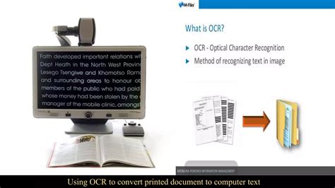 Ocr Optical Character Recognition Pptx Desktop Publishing Computer Software And Applications