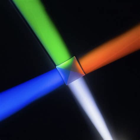 101010mm Principle Of Splitting Prism For Hexahedral Bright Cubic