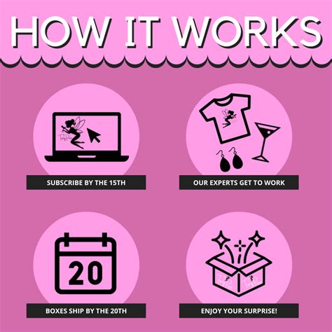 Tipsy Pixie Box Subscription Happy Hour Subscription Box