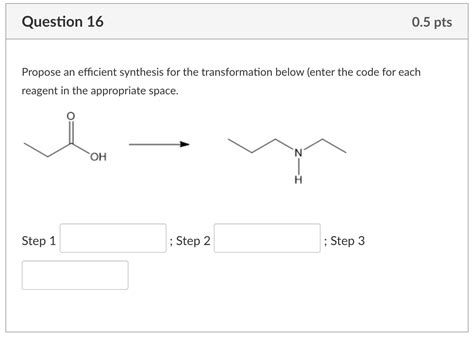 Solved Question Pts Propose An Efficient Synthesis Chegg Com