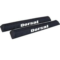 Dorsal Aero Roof Rack Pads With 15 Ft Surf Straps Pack Of 4 For Car