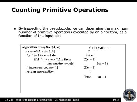 Ppt Cs 311 Design And Algorithms Analysis Powerpoint Presentation Free Download Id5759869