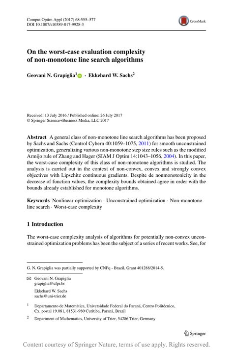 On The Worst Case Evaluation Complexity Of Non Monotone Line Search