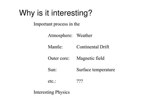 Ppt Turbulent Rayleigh Benard Convection A Progress Report Powerpoint Presentation Id5505312