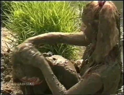 Clothed Girls In Mud