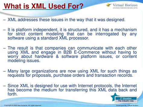 PPT XML EXtensible Markup Language PowerPoint Presentation Free Download ID