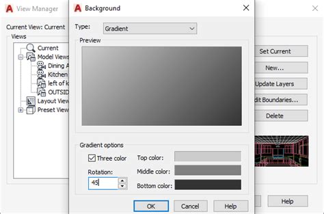 Autocad 3d Adding A Background For Your Render Micrographics