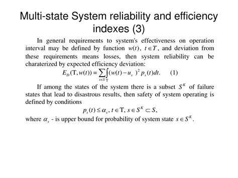 Ppt Reliability Analysis Of Multi State Systems With Heterogeneous Multi State Elements