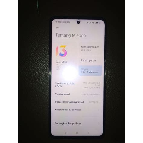 Jual Poco X Pro Second Fullset Second Bekas Shopee Indonesia
