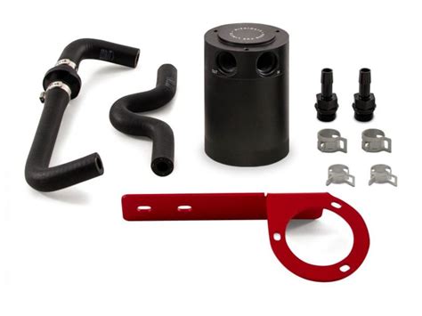 Mishimoto 2018 Honda Accord 2 0t Baffled Oil Catch Can Pcv Side Red