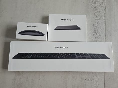Apple Magic Mouse 2 Trackpad 2 Keyboard With Number Pad In Space Grey Computers And Tech Parts