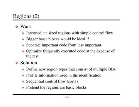 eecs 583 class 3 region formation predicated execution ppt download