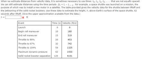 Solved When We Estimate Distances From Velocity Data It Is