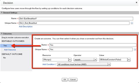 How To Use A Decision Element Salesforce Sidekick