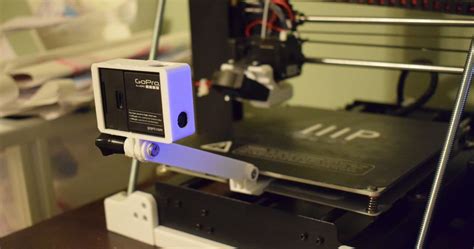 Wanhao Duplicator I3 Y Bed Gopro Mount By Fuzzysoul Download Free Stl
