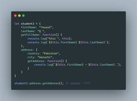 Yousuf Qutubuddin On Linkedin “this” Keyword In Javascript