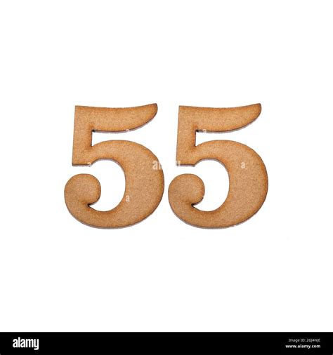 Number 55 Cut Out Stock Images Pictures Alamy