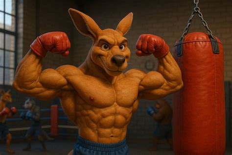 Kangaroo Flexing By Drafusse On Deviantart