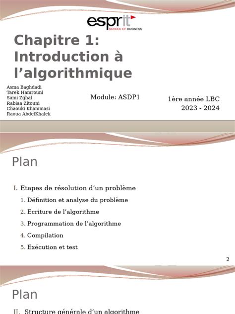 Introduction À L Algorithmique 5 | PDF