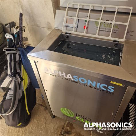 Alphasonics Elevate Your Game With Our Ultrasonic Golf Club Cleaning