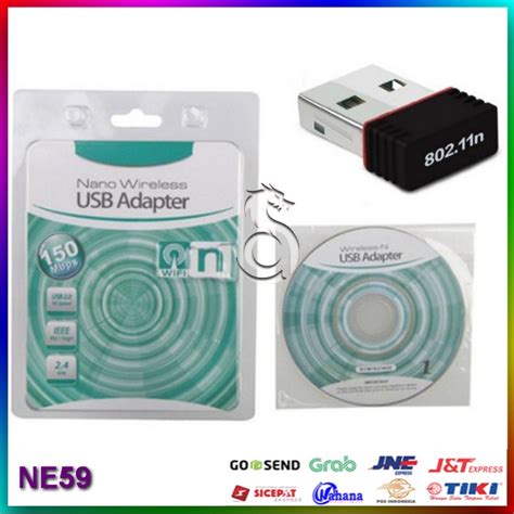 Jual Wireless Lan Wifi Usb Adapter Mbps Dongle Nano Shopee Indonesia